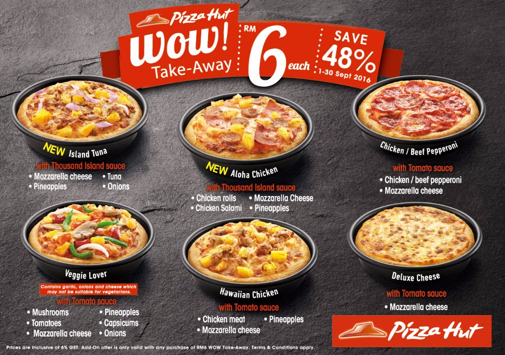 Pizza hut take out store